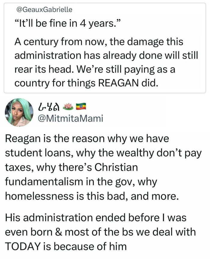 Reagan's Lasting Legacy - 9GAG