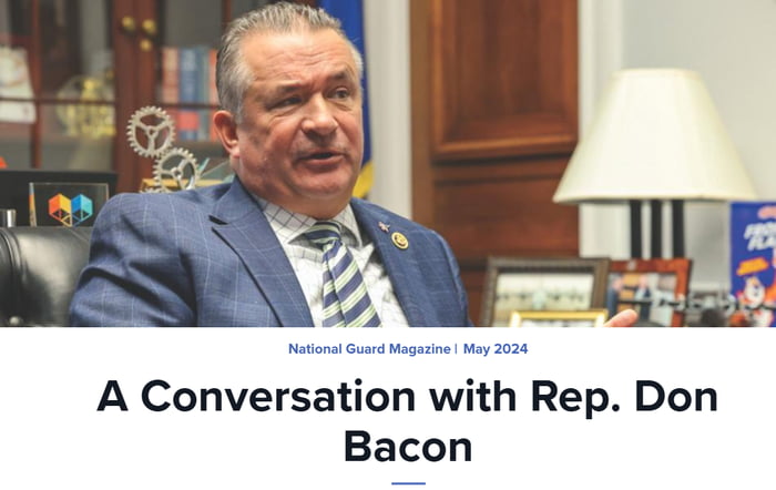 Thought it was a joke when I read the name. Brigadier General Don Bacon ...