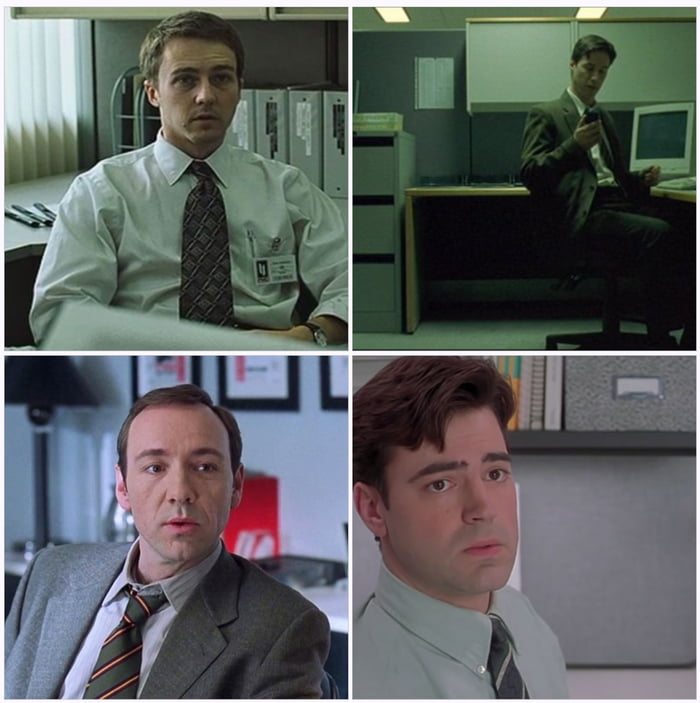 Fight Club, The Matrix, American Beauty and Office Space. Four films ...