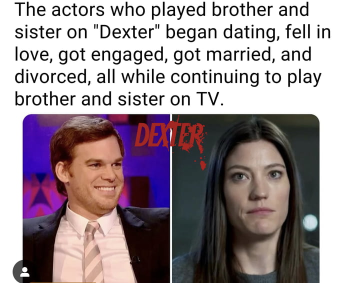 Michael C. Hall and Jennifer Carpenter starred as brother and sister ...