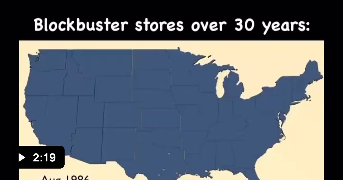 The Rise and Fall of Blockbuster Video - 9GAG