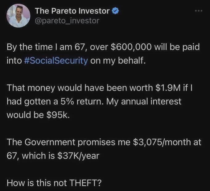 He’s got a point! Is Social Security smart or stupid? - 9GAG