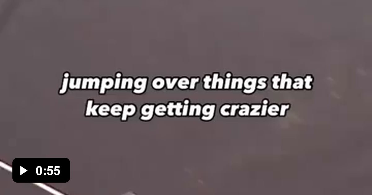 Jumping over things - 9GAG