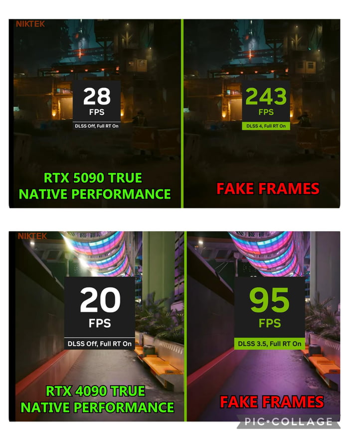 "4090 performance in a 5070" is a complete BS statement now - 9GAG