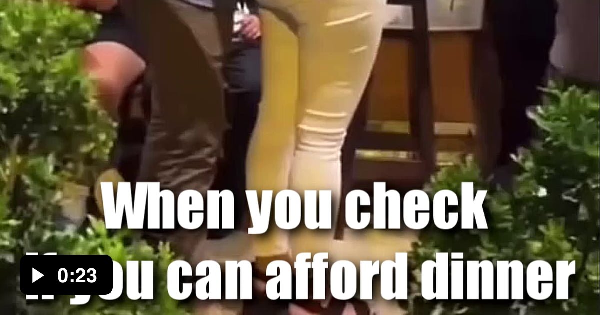 Check if you can afford dinner - 9GAG