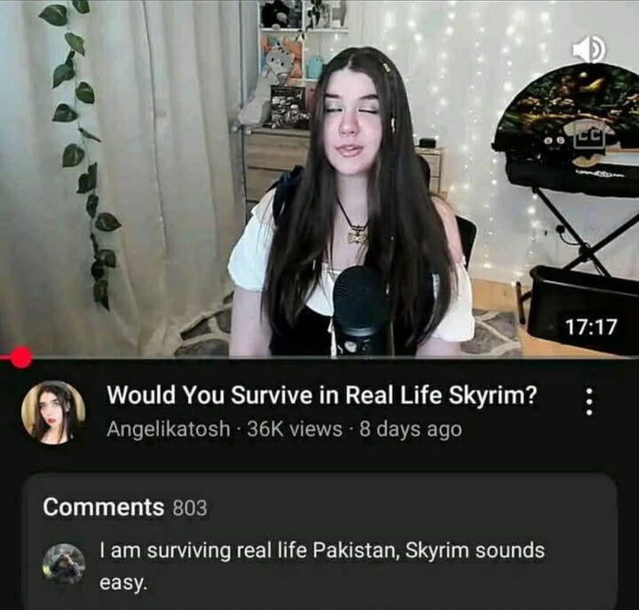 Yeah skyrim is ez - 9GAG