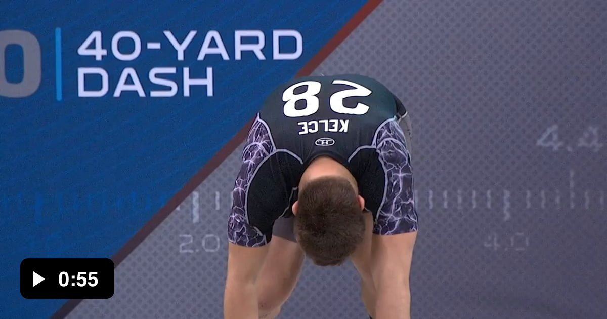 Jason Kelce tests at the 2011 NFL Combine - 9GAG