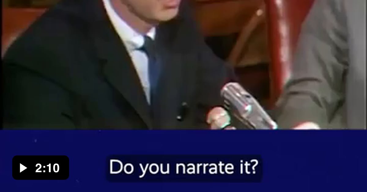 May 1st 1969, What Fred (Mr.) Rogers told congress when President Nixon tried gutting public ...
