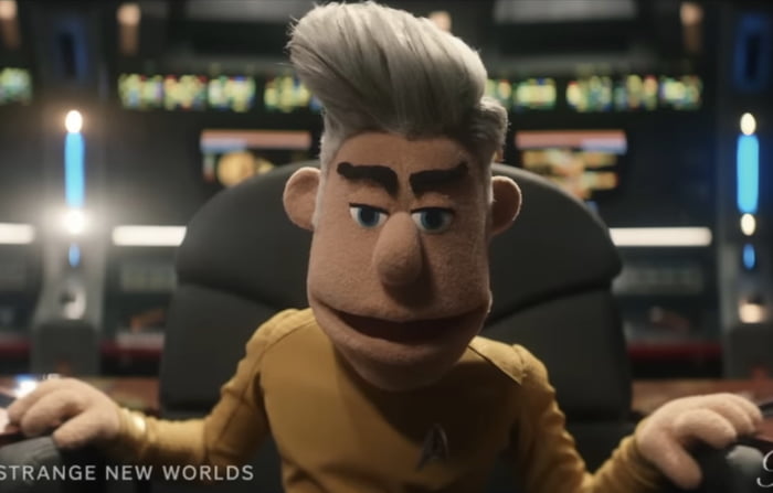 Captain Christopher Pike, everybody! What a muppet! - 9GAG