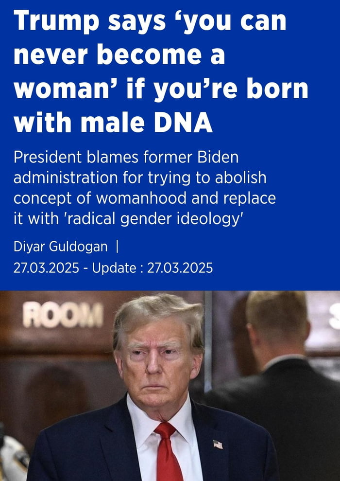 You will never be a woman - Trump - 9GAG