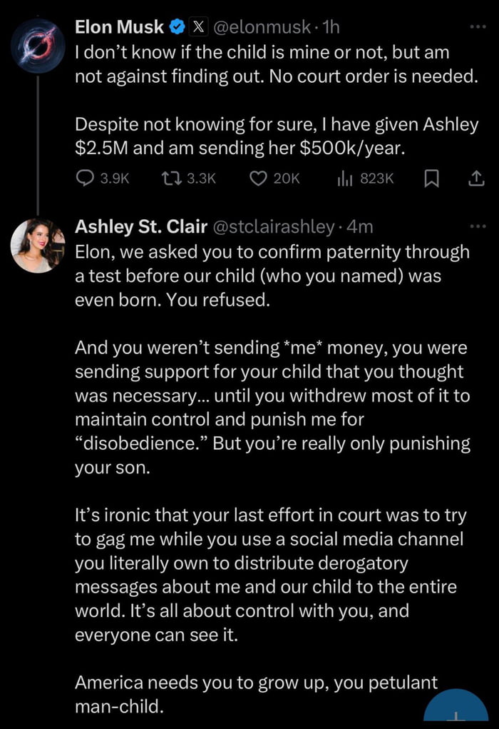 Elon, You need to grow up and stop the petulant man child - 9GAG