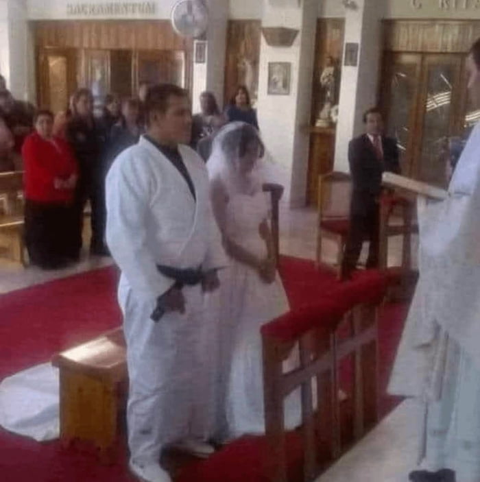 You may now kick the bride - 9GAG