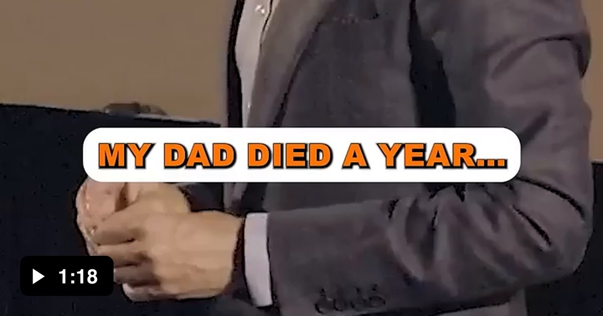 My dad died watching your special! - 9GAG