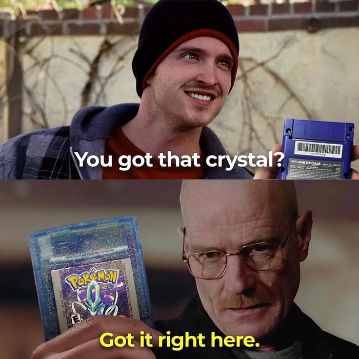 The only crystal I need - 9GAG