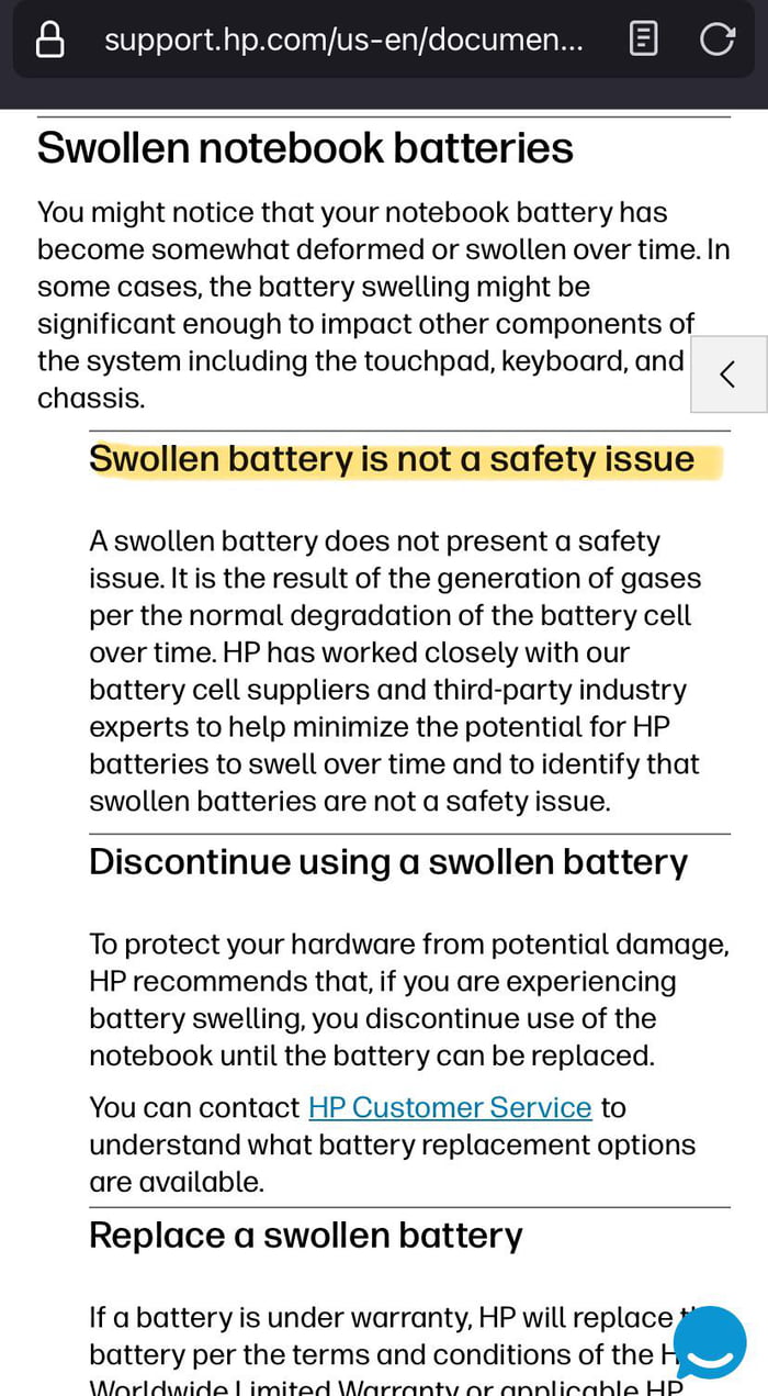 *Battery explodes in a house* Hp: Swollen batteries are safe. - 9GAG