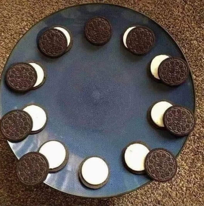 Oreo eclipse - 9GAG