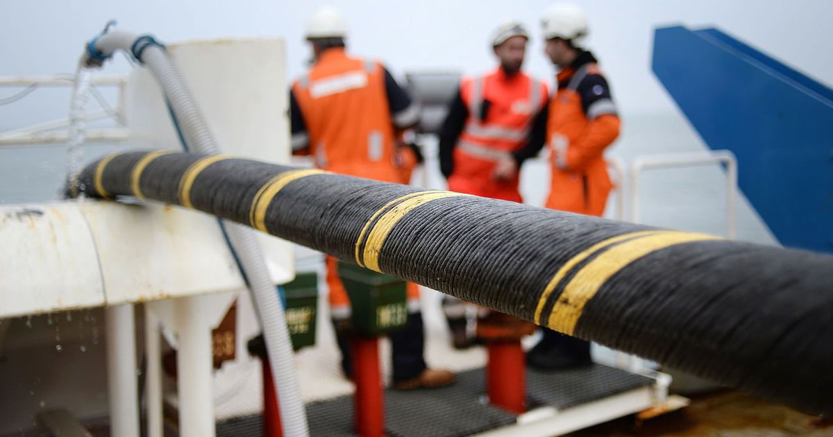 "Russian cable to Kaliningrad damaged in the Baltic Sea"... insert the ...