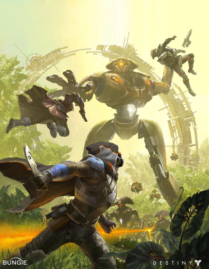 Destiny - Vex Artwork - 9GAG