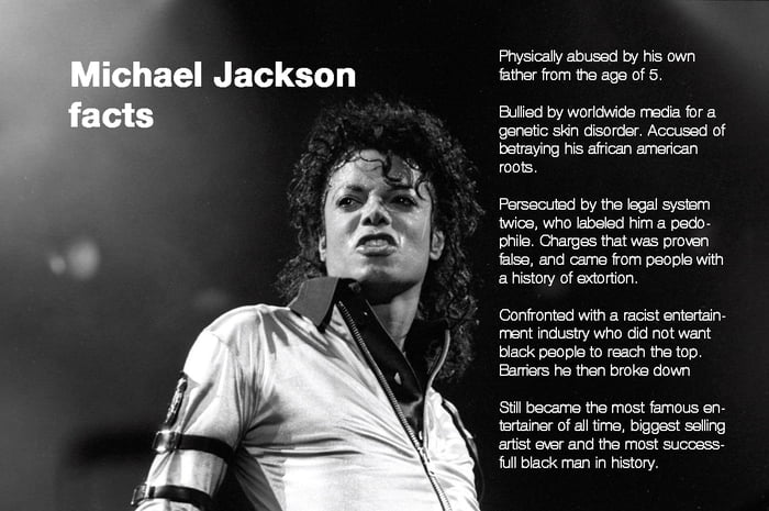 Some facts about Michael Jackson. - 9GAG