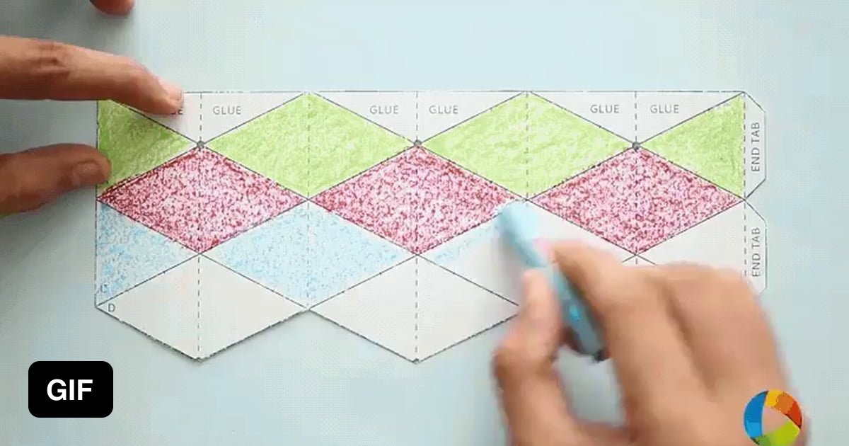 How To Make a 'Flextangle' - DIY Paper Toy - 9GAG