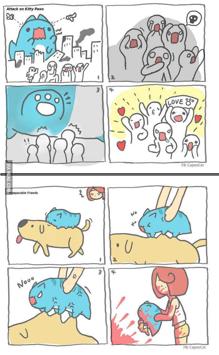 BugCat-Capoo...monster xD - 9GAG