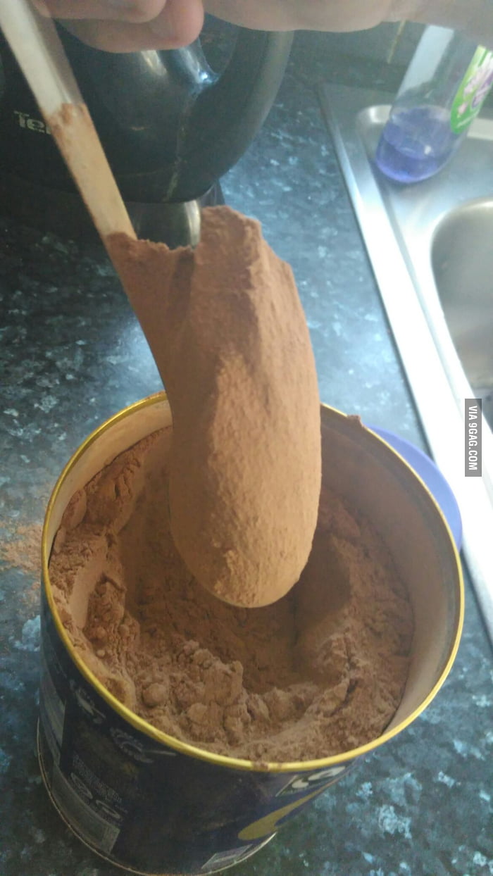 Yes you can, but only a spoonful ! - 9GAG