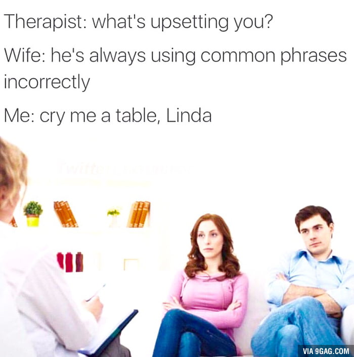 I Love Justin Timberlake's song cry me a table - 9GAG