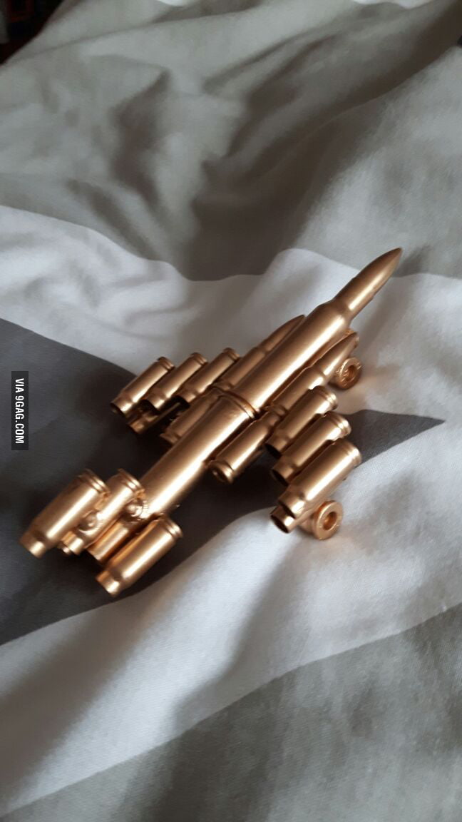 A plane made out of shells. Does 9gag like this type of thing? - 9GAG