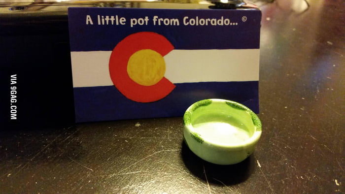 When my grandma got home from vacation, she told me she got me a little ...