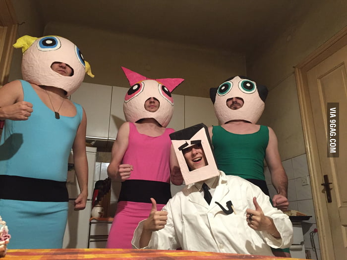 Me and my friends went as imposter Powerpuff girls for Halloween this ...