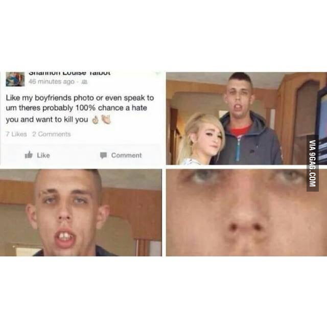 I would back off if I were you - 9GAG