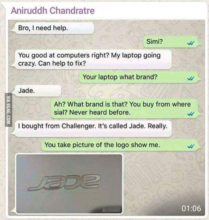 Haha genius - 9GAG