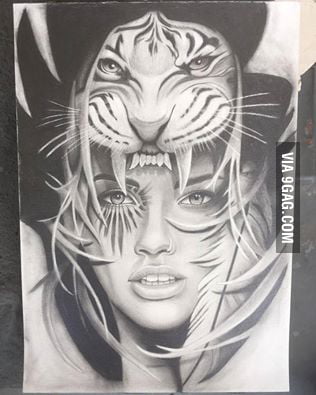 So proud of my last drawing, give me ideas for the next drawing! - 9GAG