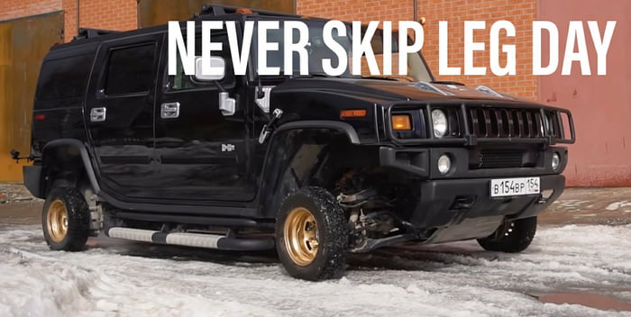 Never skip leg day! - 9GAG