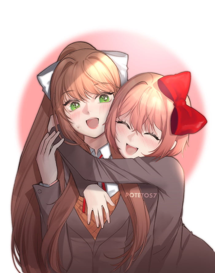 Wholesome Doki Doki Hugs (1/3) - 9GAG