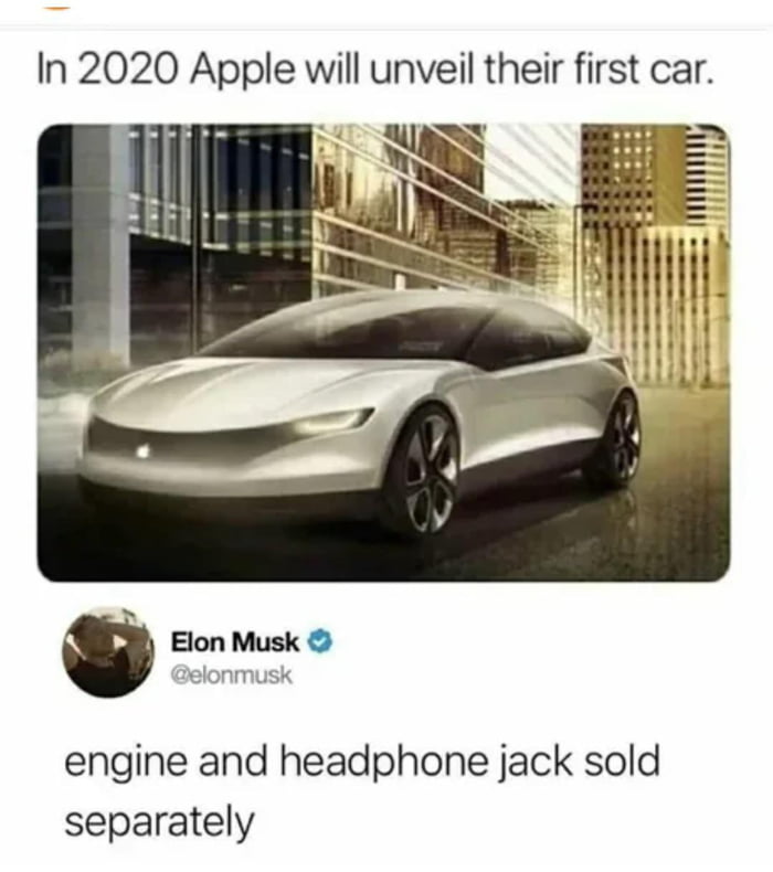 The Apple car - 9GAG