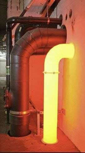 What my hell are they pumping through this pipe molten lava? - 9GAG