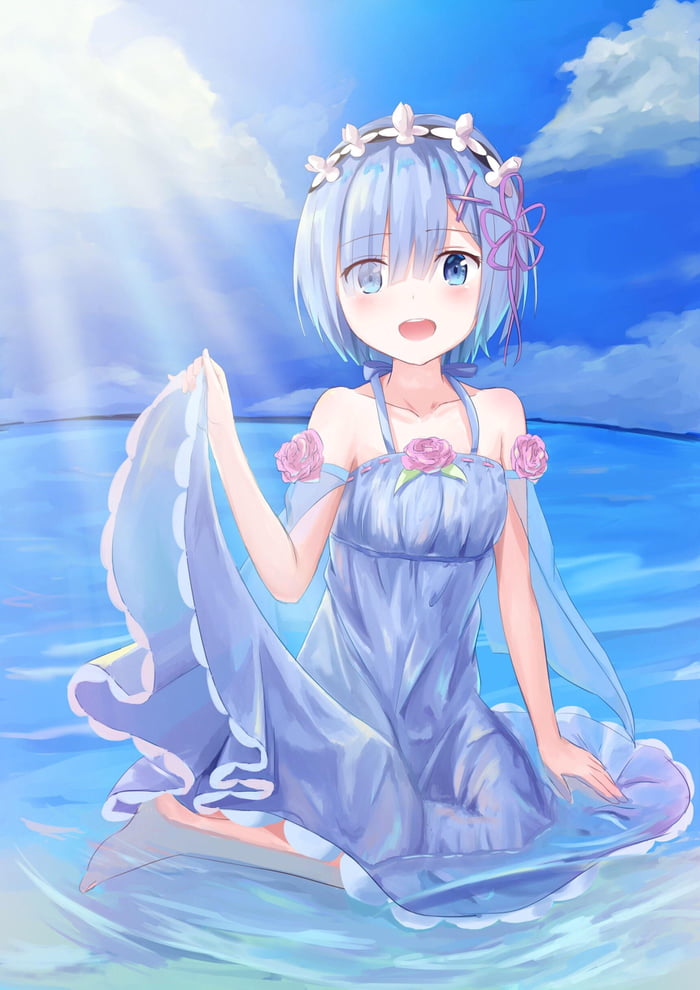 Rem-rin at beach - 9GAG