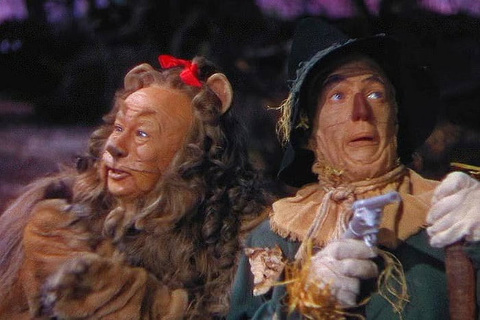 That moment when you're watching The Wizard of Oz and you notice The ...