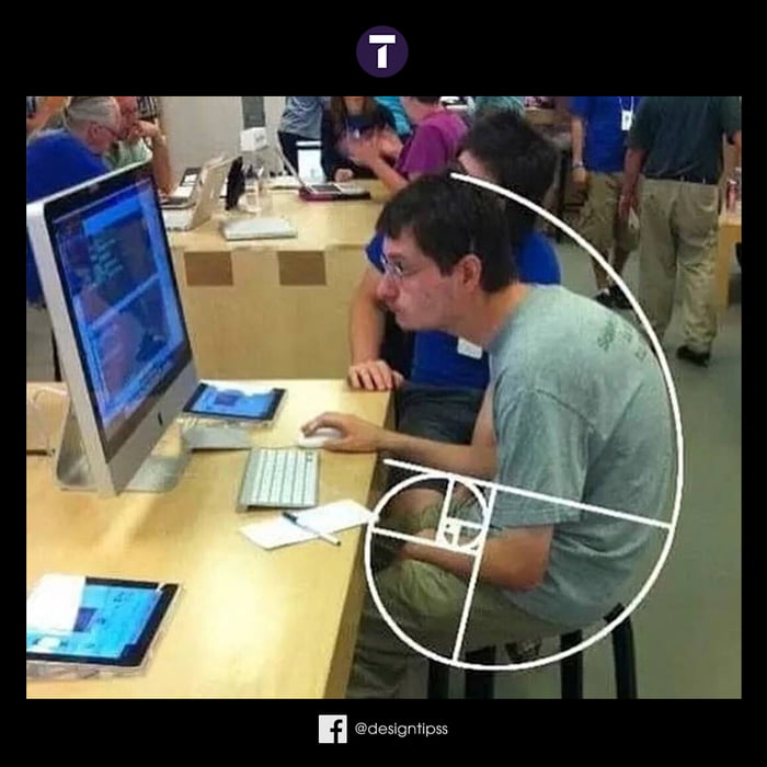 Golden ratio everywhere !?! - 9GAG