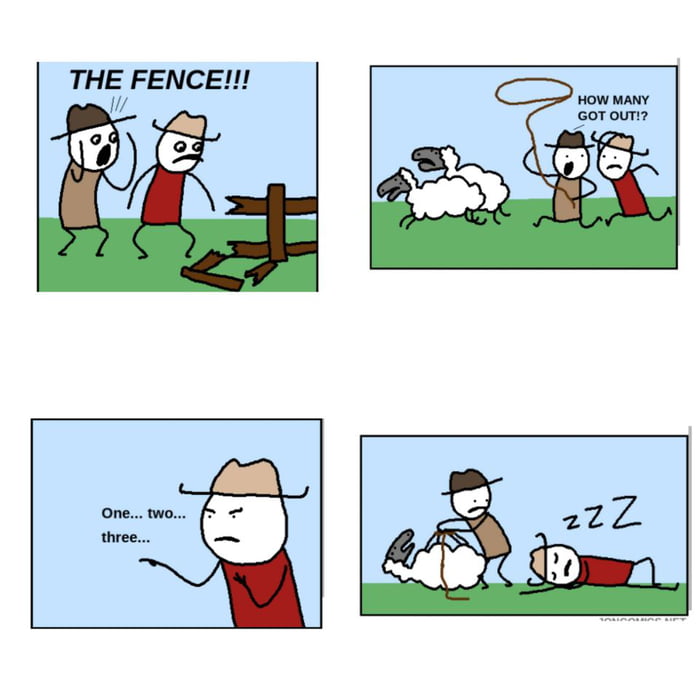 Counting sheep - 9GAG