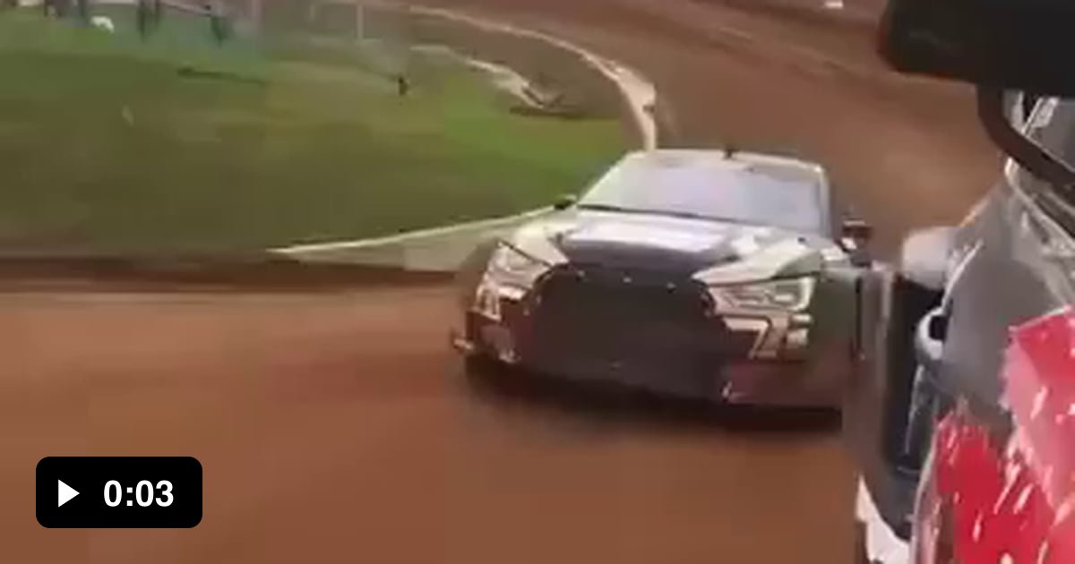 A cool angle of a car catching some air. - 9GAG