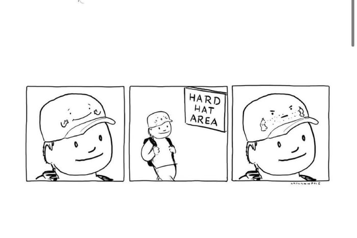 It’s hard hat time - 9GAG