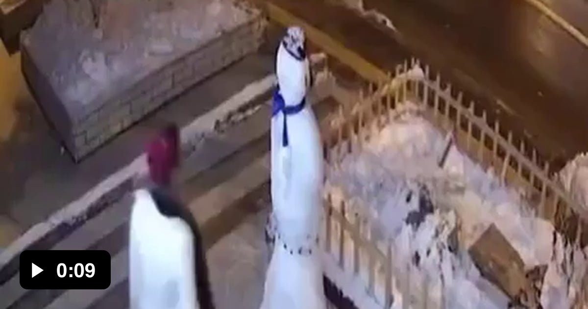 To destroy a snowman with no consequences - 9GAG
