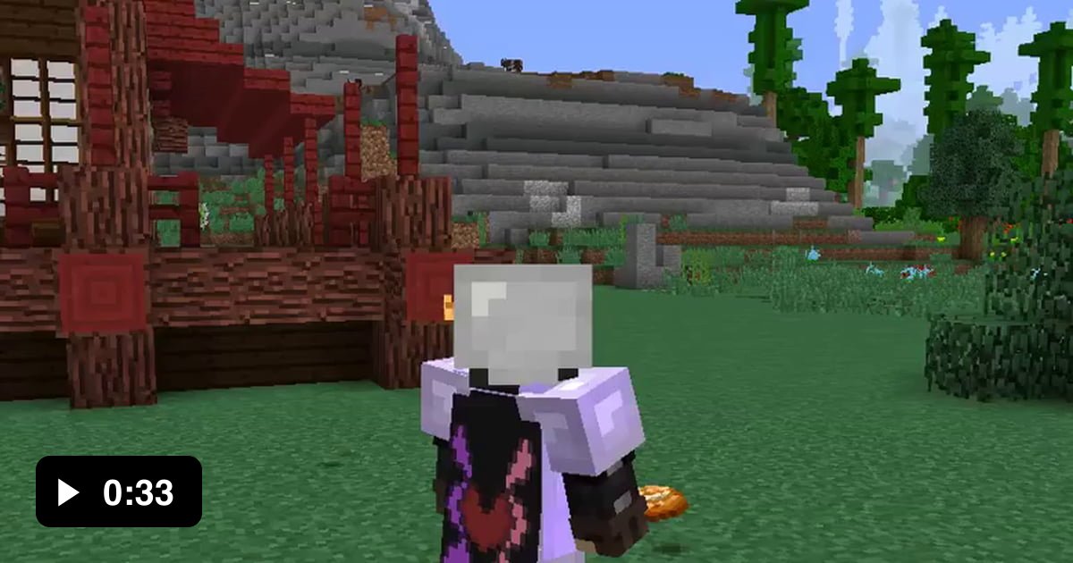 Minecraft's Wavey Capes mod by tr9zw - 9GAG