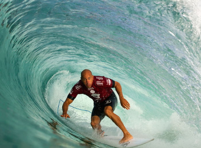 Kelly Slater won the Pipeline Pros today, 30 years after winning it the ...