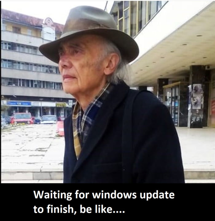 Waiting for windows to update be like - 9GAG
