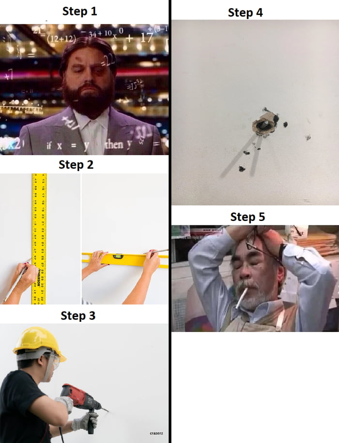 Yes I'm great at the DIY - 9GAG