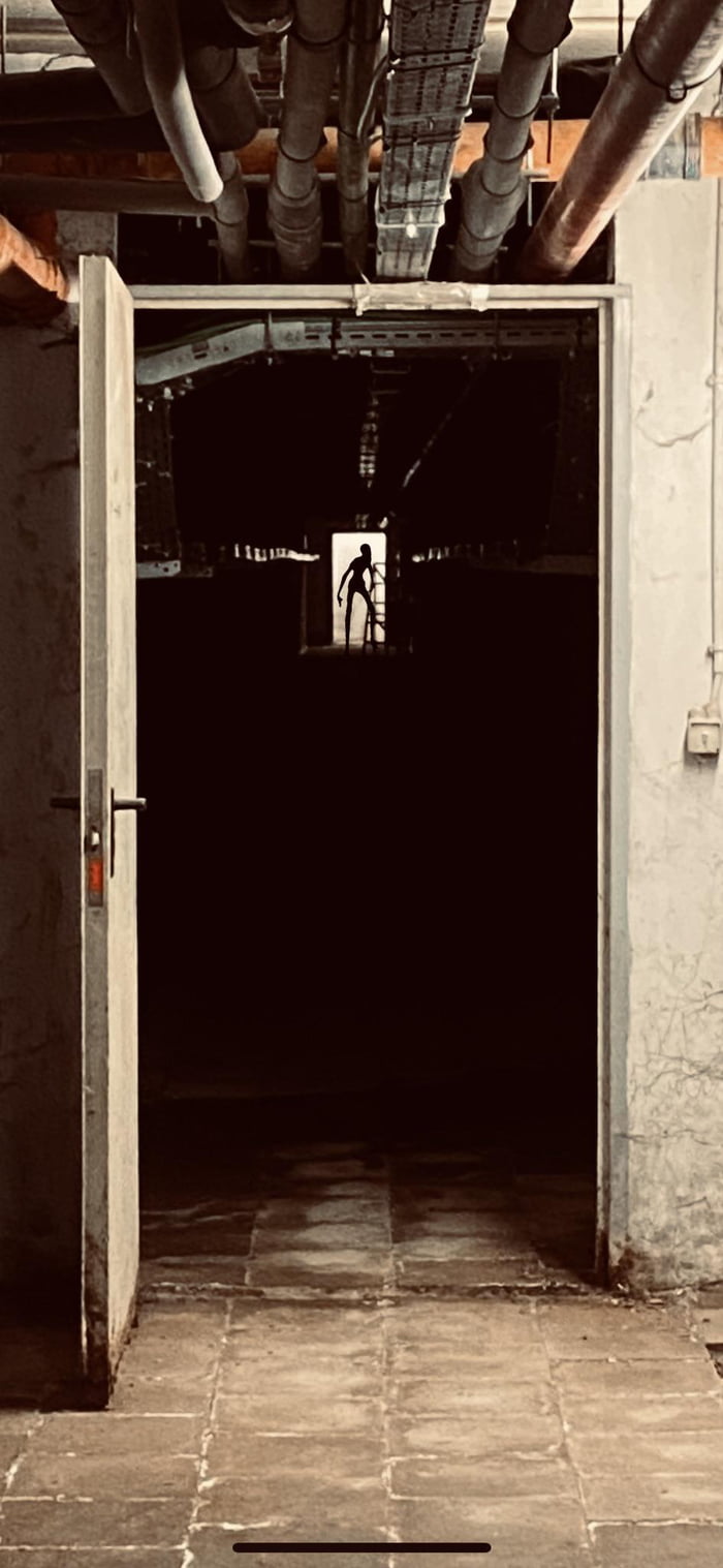 Visitor in the basement - 9GAG