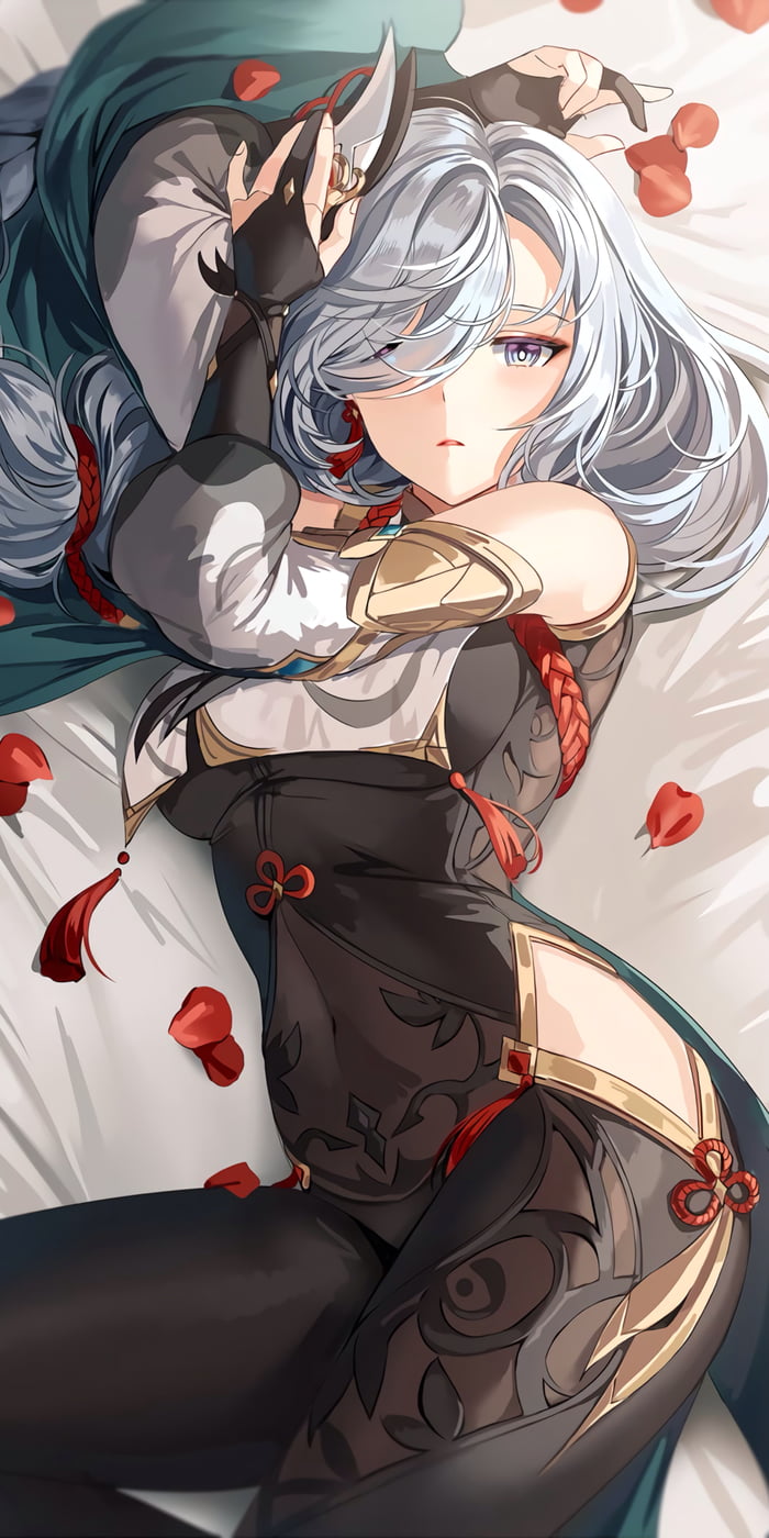 "Rose Pedals" Shenhe - 9GAG